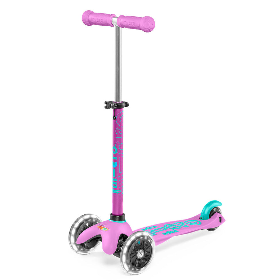 Mini Micro Deluxe kick scooter with LED wheels — Decks And Scooters