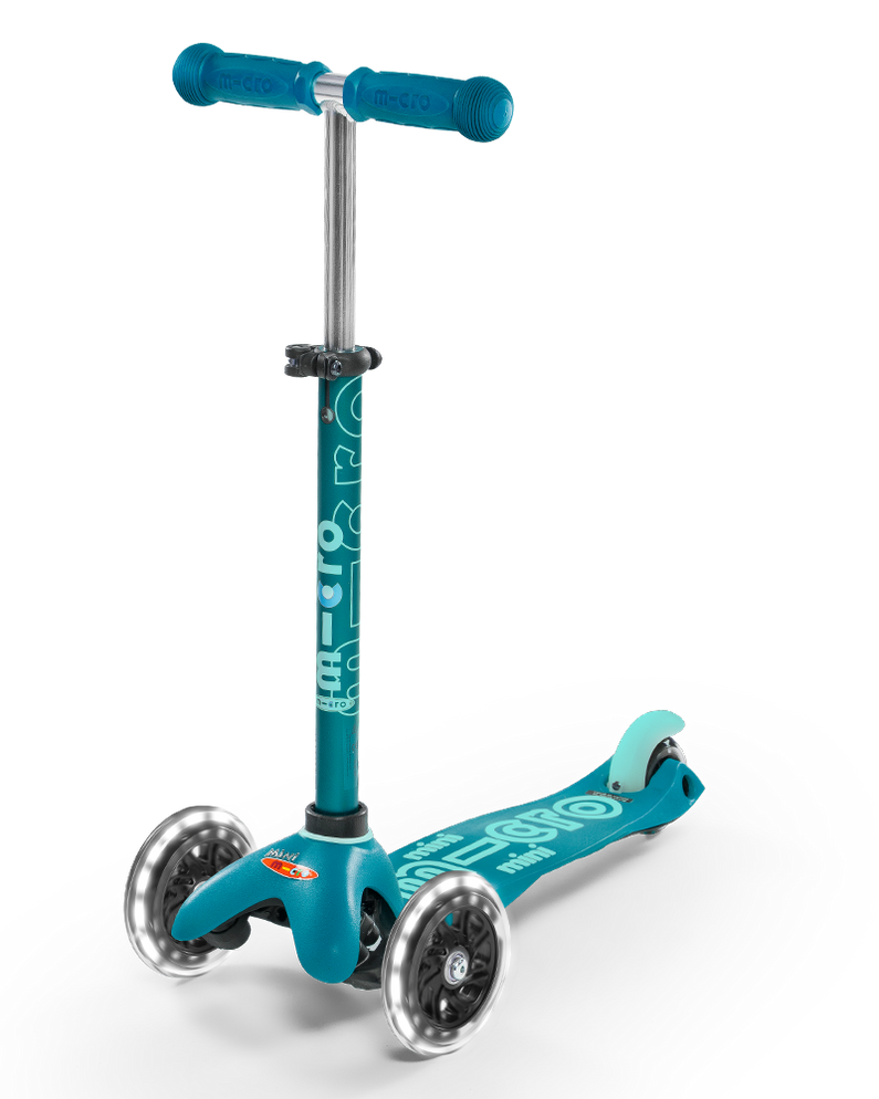 Mini Micro Deluxe kick scooter with LED wheels — Decks And Scooters